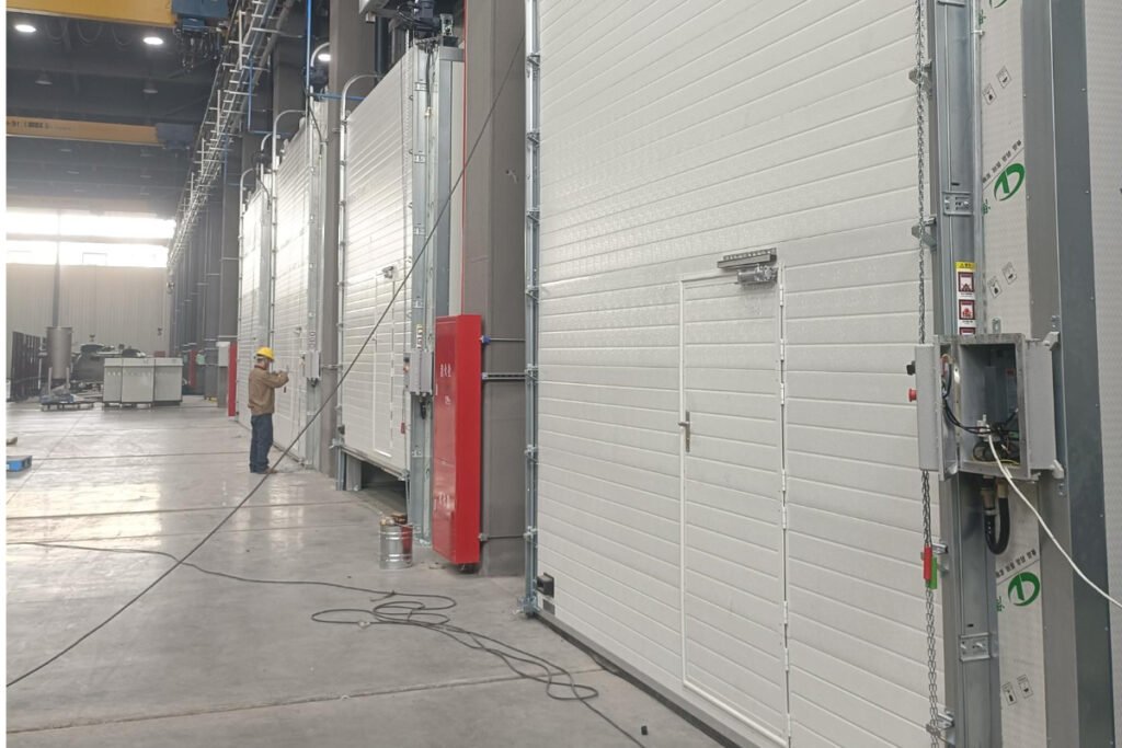 Sectional Doors Upgrades for Sandblasting Rooms: Cutting Costs ...